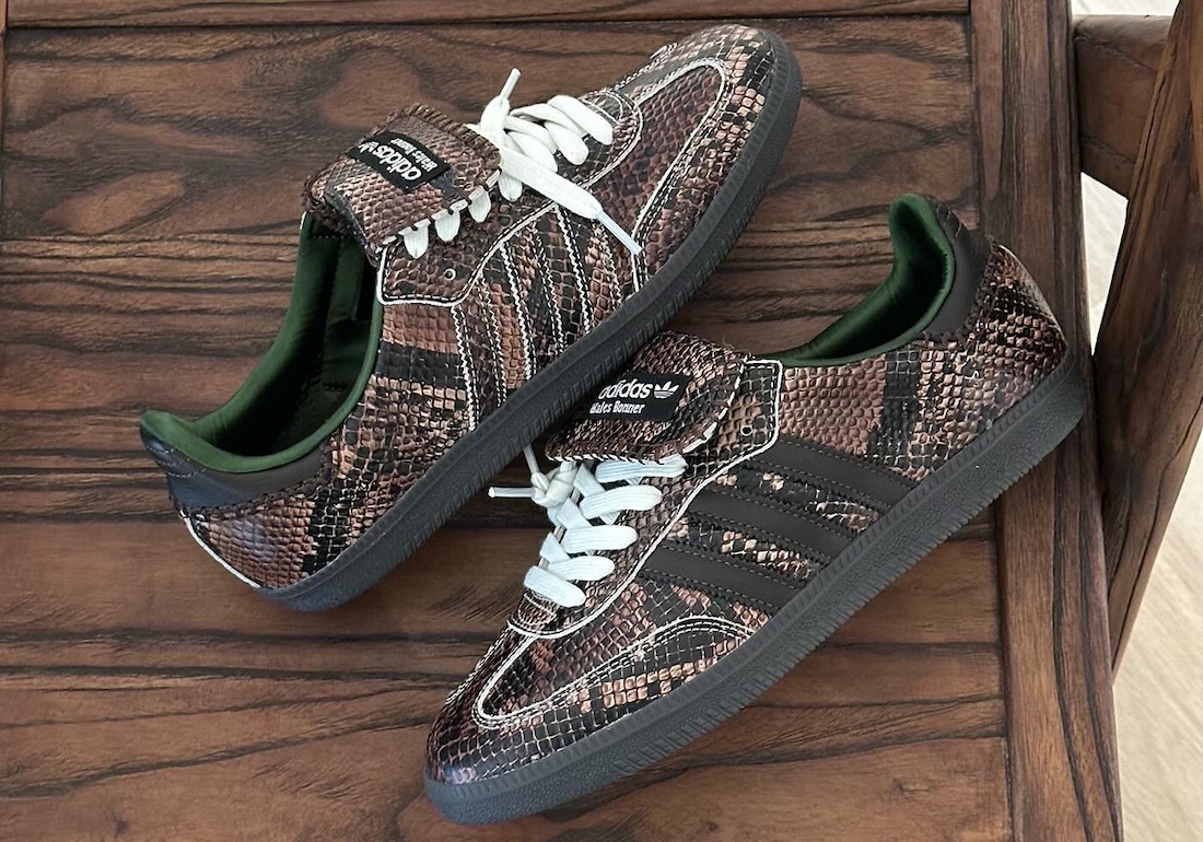 狂野！Wales Bonner x adidas Samba「蛇紋」配色即將登場