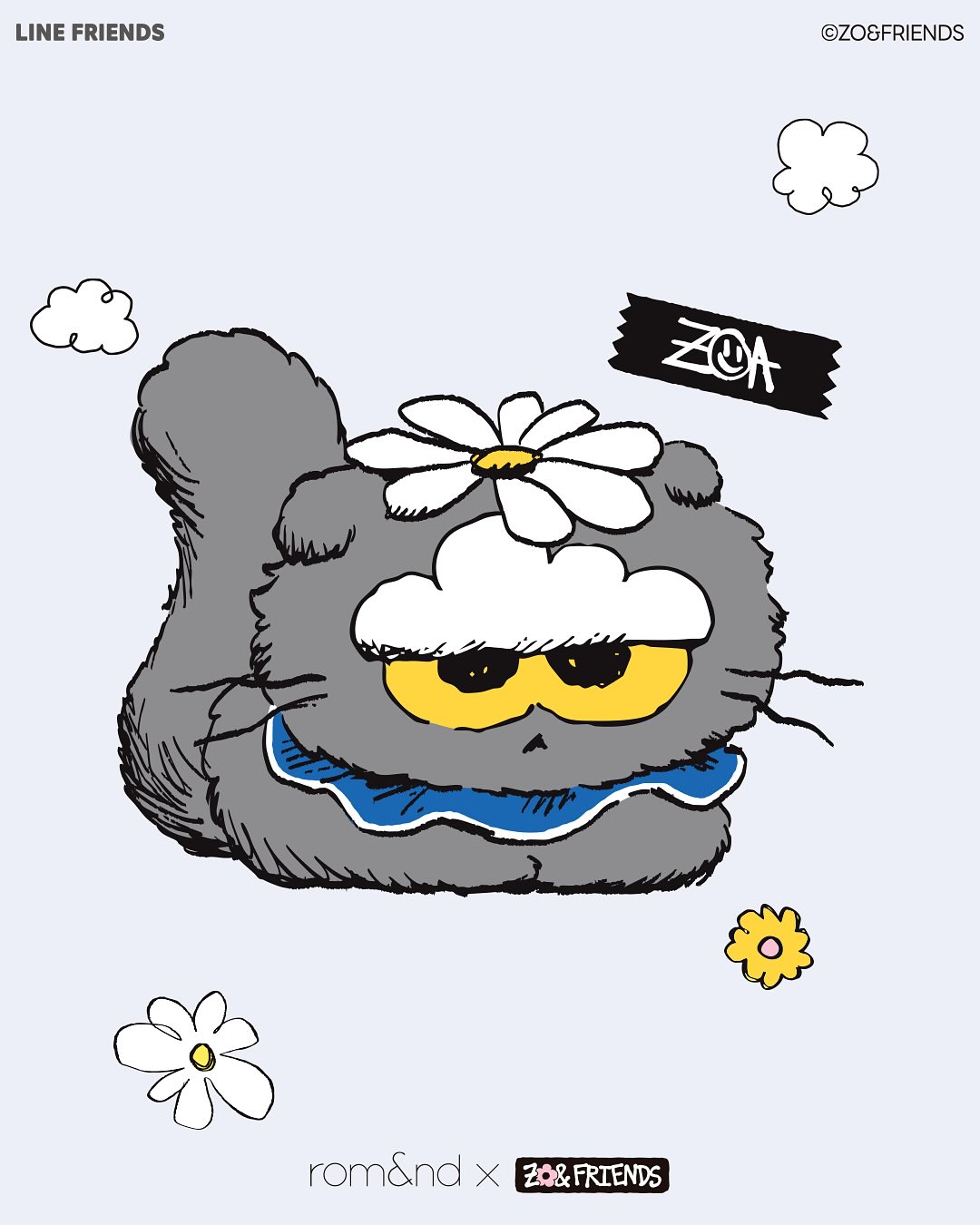 龍哥親自手繪注入心血！GD 愛貓「ZOA」聯名彩妝系列正式曝光