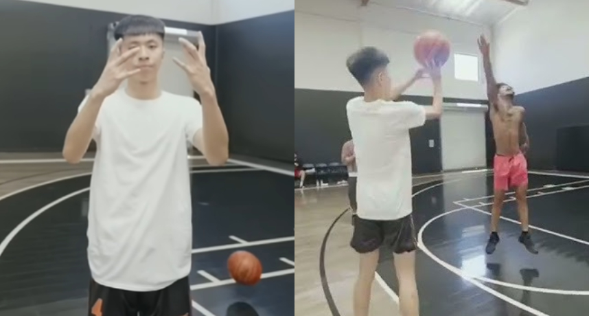 毫無極限！「台灣最強高中生」Ray 打爆美國知名 YTR 籃球實況主