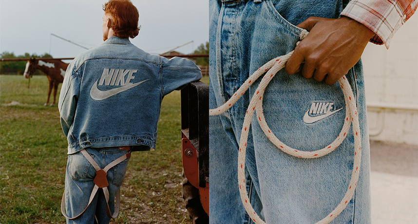當經典雙馬遇上迷人 Swoosh，Levi’s® 攜手 Nike 推出聯名膠囊