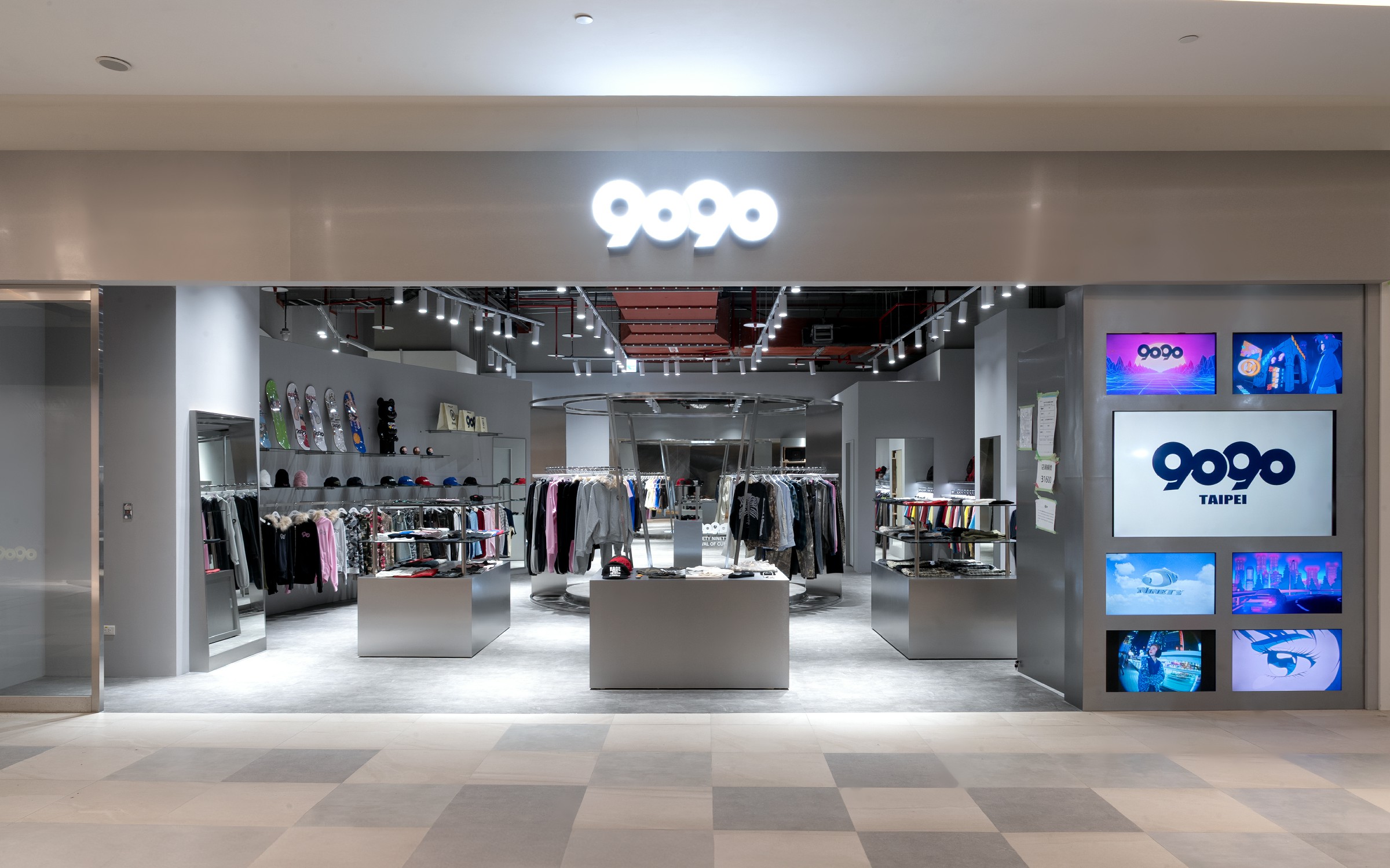 日本大熱品牌 9090 首間實體店登陸 LaLaport 南港！