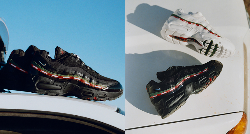 UNDEFEATED x Nike Air Max 95「Black」與「Sail」即將登台發售