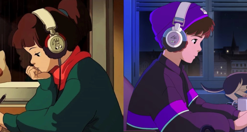 總是在讀書的女孩有新鄰居了！「Lo-Fi Boy」全新音樂曲風登場！