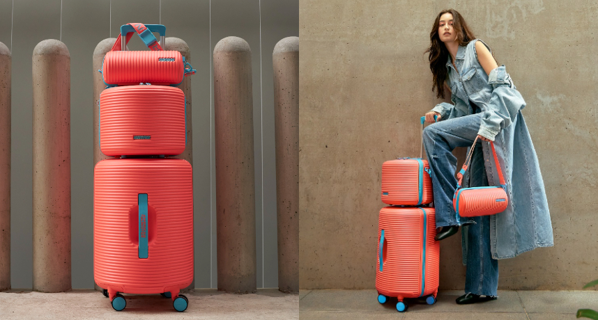 竟然有圓的行李箱？American Tourister「ROLLIO圈圈」顛覆想像！