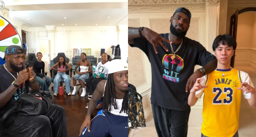 Ray生我夢！LeBron James 登上 Kai Cenat 直播，Ray 喜獲詹皇親