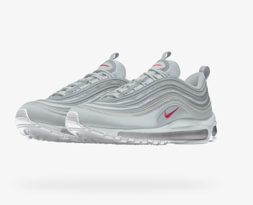 97銀彈不用搶！Nike By You 訂製服務開放 Air Max 97 鞋款，想要什麼彈都能自己配！