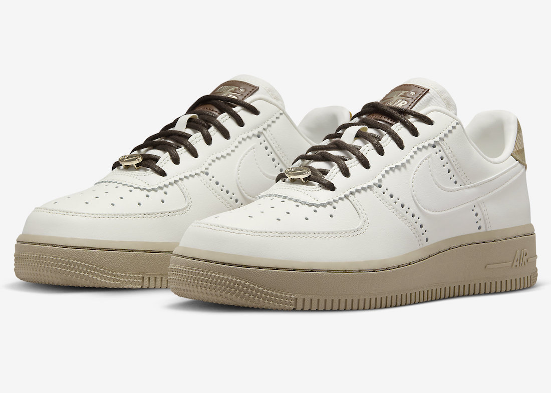 Nike Air Force 1 Low 「Brogue」秋季新款釋出，雕花設計注入