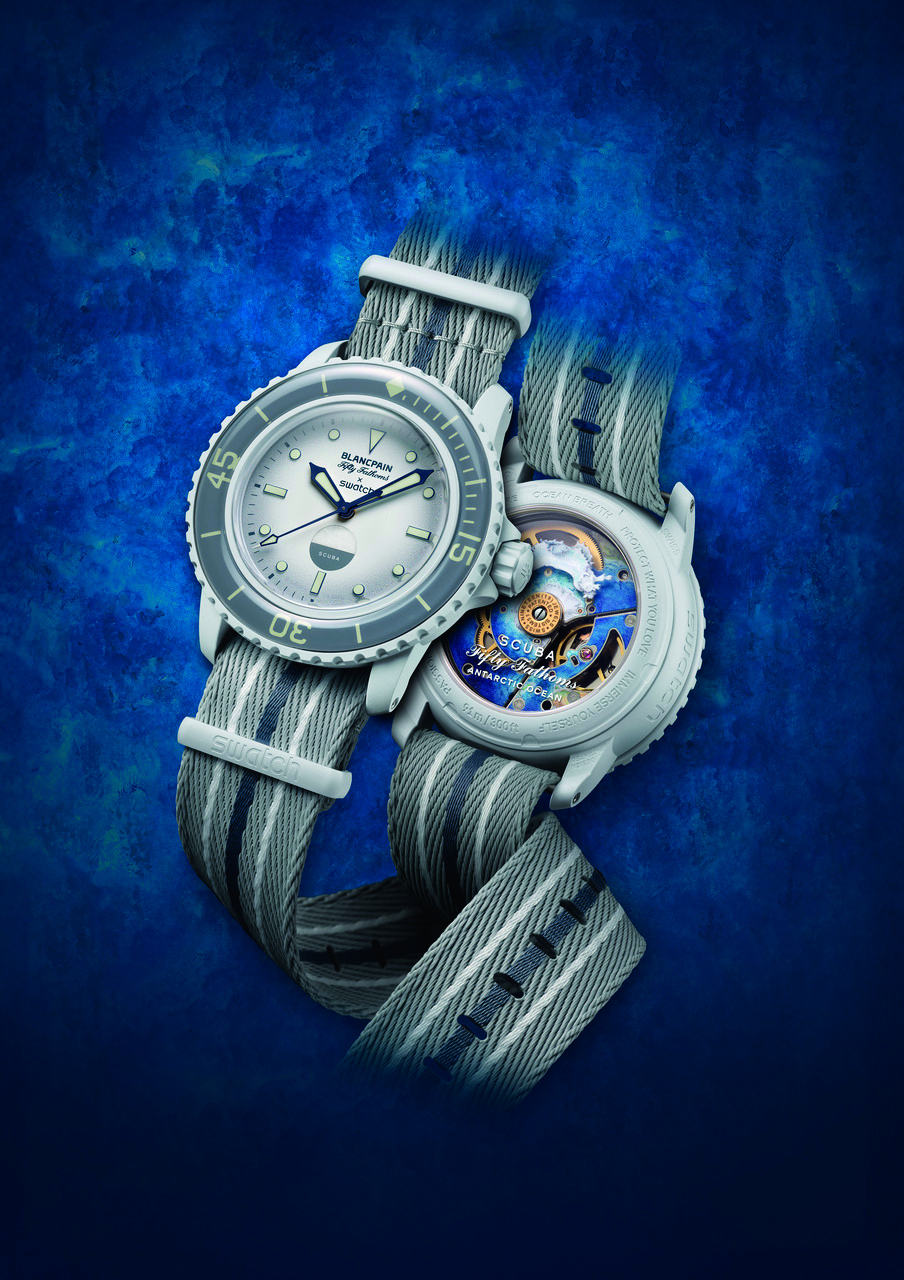Swatch x Blancpain 攜手推出致敬合作「五十噚」聯名錶款！