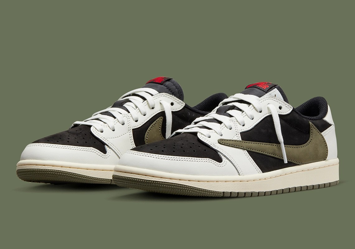 Travis Scott x Air Jordan 1 Low「橄欖綠」發售日正式曝光！